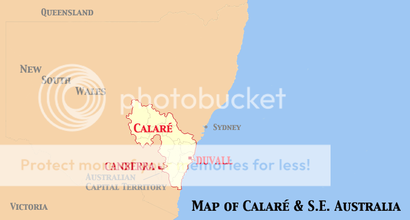 Location of the Democratic Crowned Republic of Calar - Democratic ...