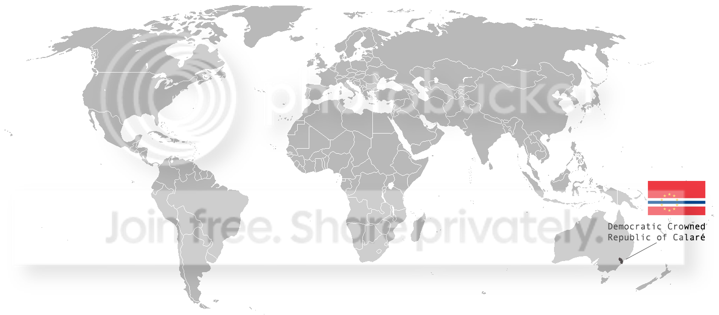 Location of the Democratic Crowned Republic of Calar - Democratic ...
