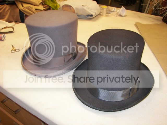Tutorial in pictures: changing a top hat's color: labricoleuse ...